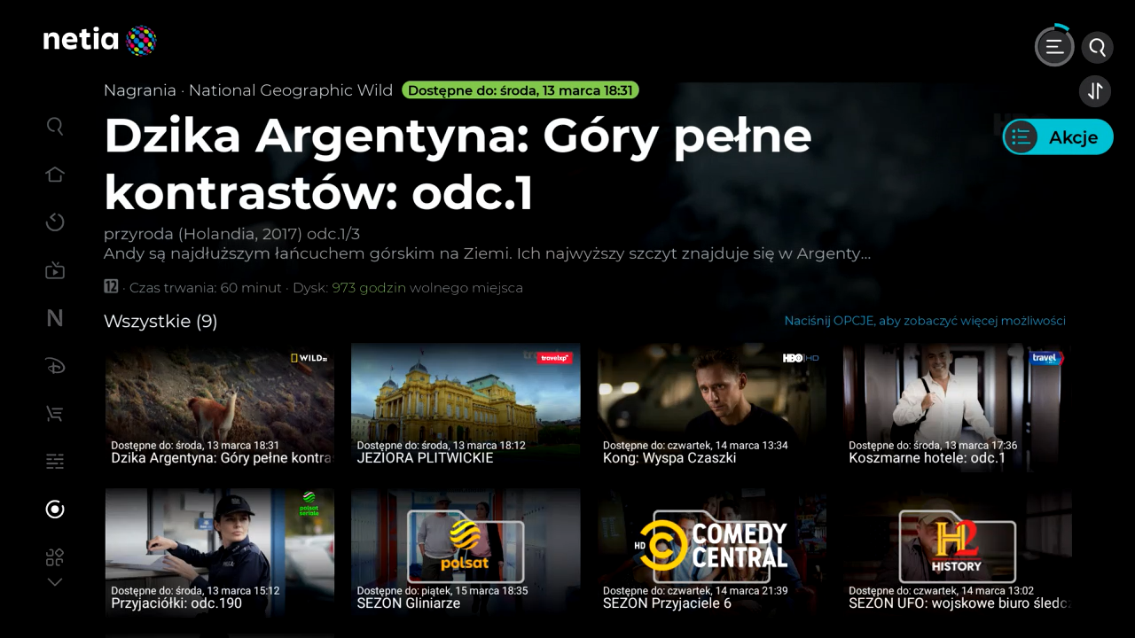 Telewizja – parametry i konfiguracja urządzeń - Netia